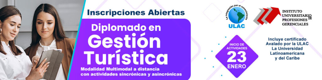 Diplomado en Gestión Turística – IUPG